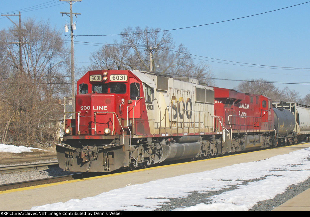 SOO 6031, CP's Tomah Sub.
